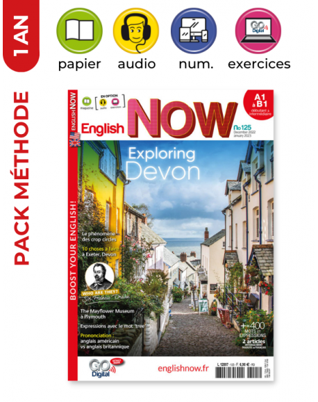 English Now papier numérique et exercices interactifs