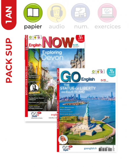 English Now papier numérique et exercices interactifs